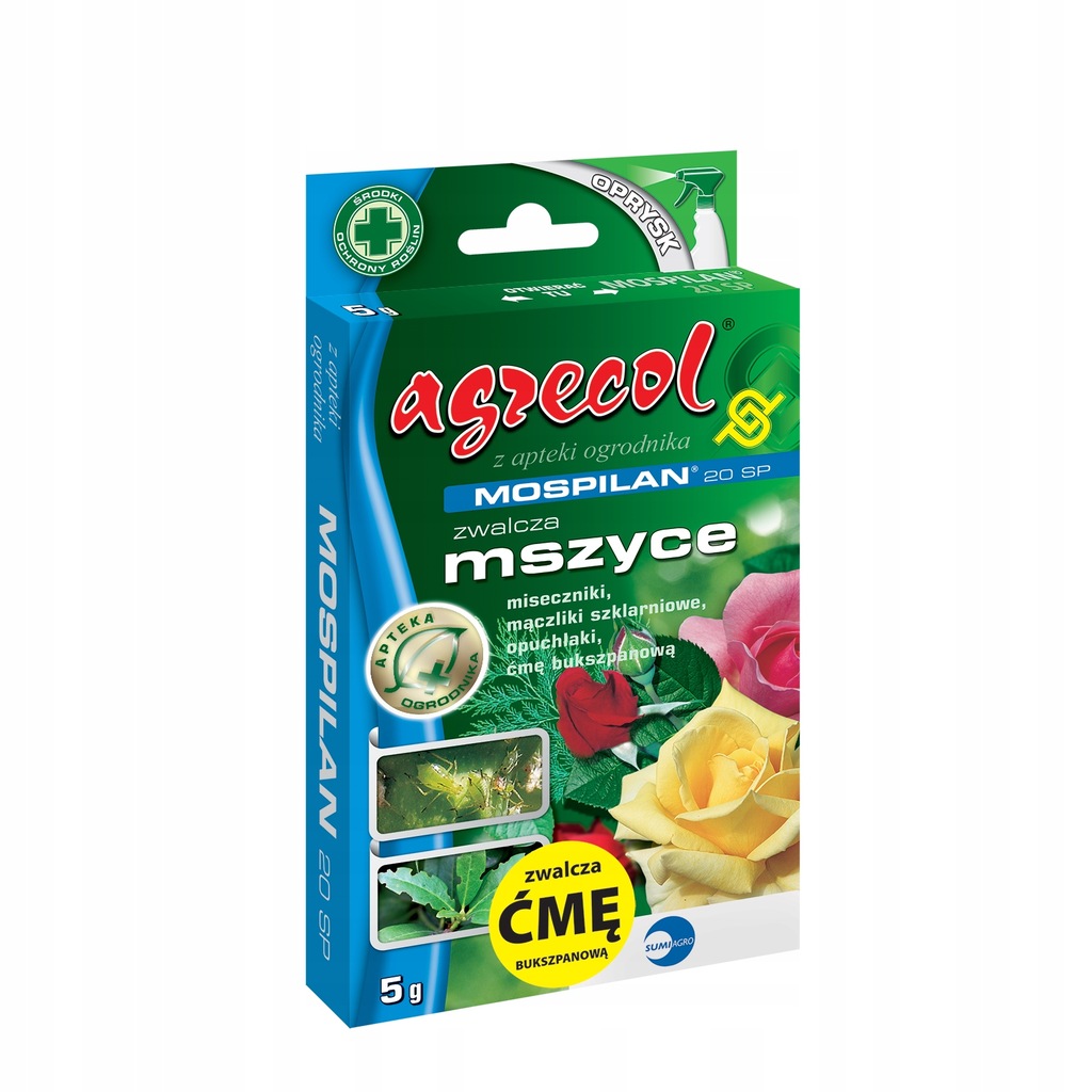 Mospilan 20 SP mszyca ćma bukszpanowa 5g - 12360612914 - oficjalne archiwum Allegro