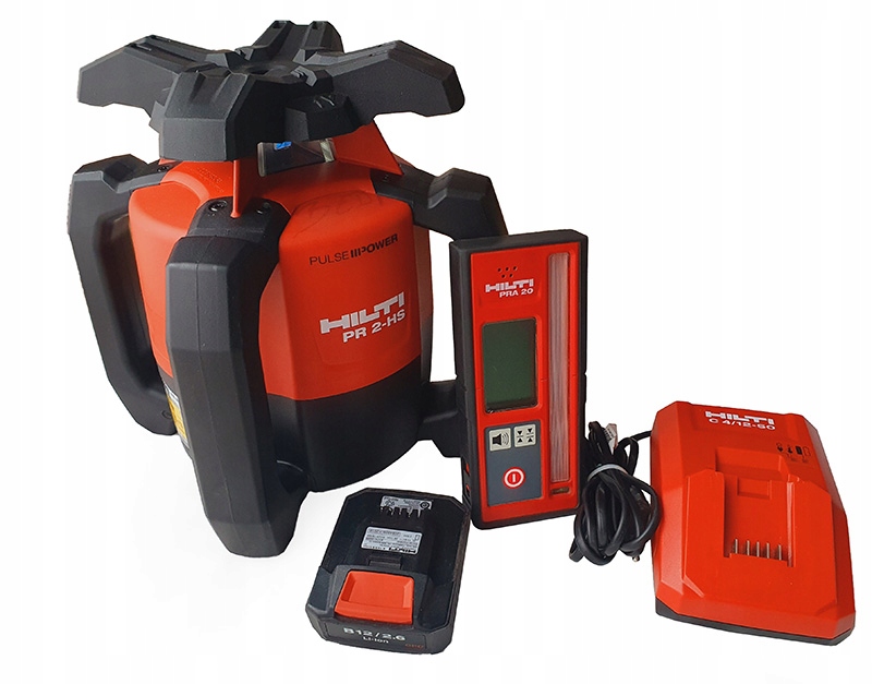 NIWELATOR LASEROWY HILTI PR 2-HS A12 + PRA 20 - 10991031820 - oficjalne ...