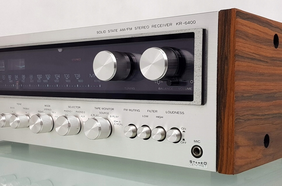 KENWOOD KR-6400 Amplituner Stereo Vintage - 7833085523 - oficjalne ...