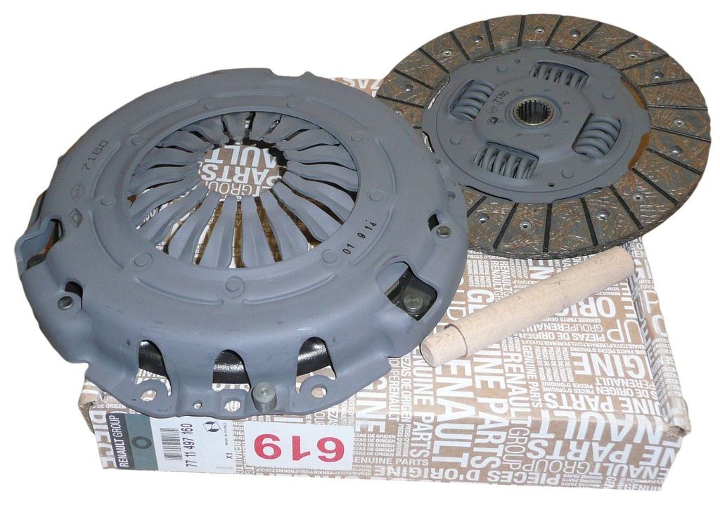 SPRZĘGŁO KPL. RENAULT TRAFIC II MASTER II ORYGINAŁ - 12042116979 ...