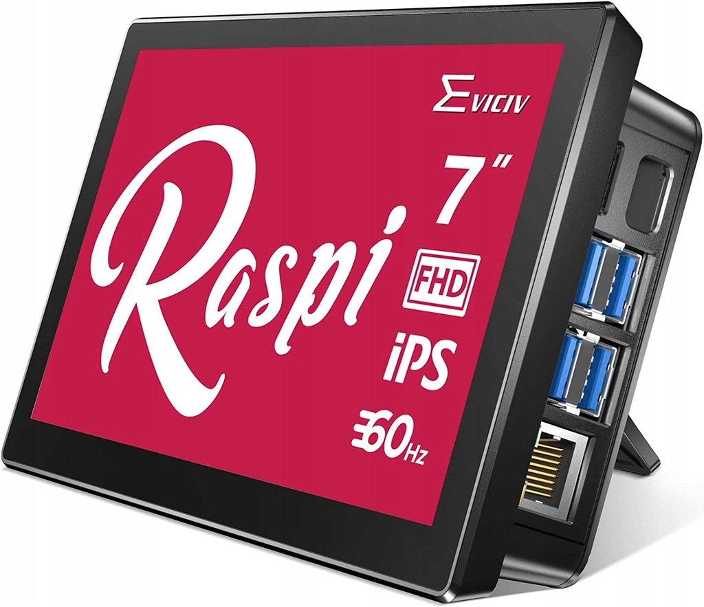 EVICIV Raspberry Pi Monitor dotykowy 7'' HDMI USB - 14237929350 ...