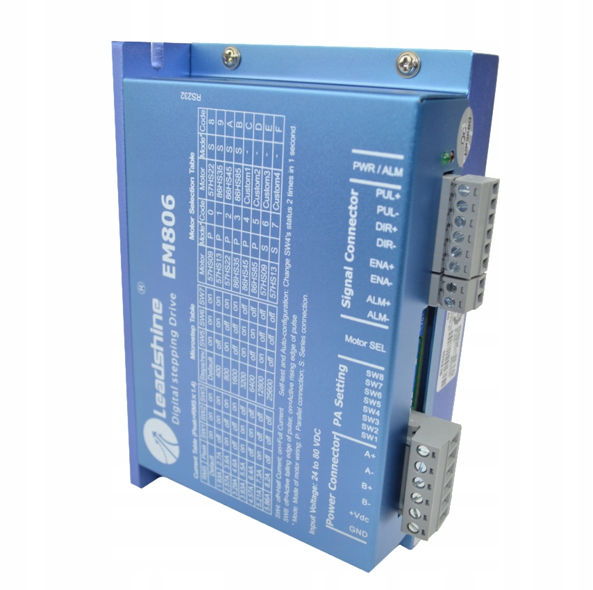 Sterownik silnika krokowego SSK-B10 (EM806) - 8,2A - 11505000146 - oficjalne archiwum Allegro