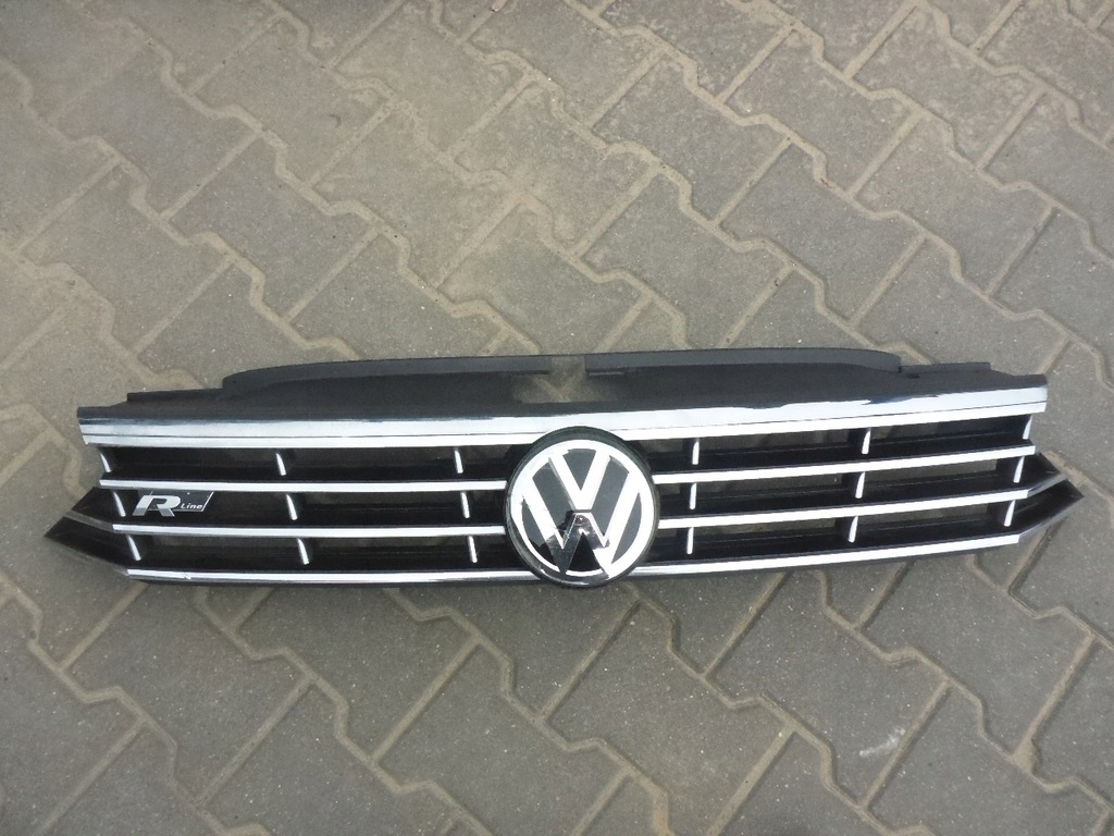 VW PASSAT B8 R-LINE ATRAPA GRILL ORYGINAŁ - 12351325063 - oficjalne archiwum Allegro