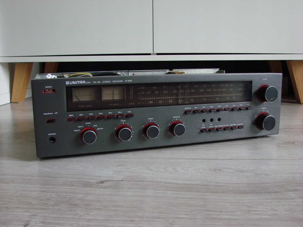 Amplituner Unitra ZRK AT 9100 Wzmacniacz - Przestrojony - 15301273116 ...