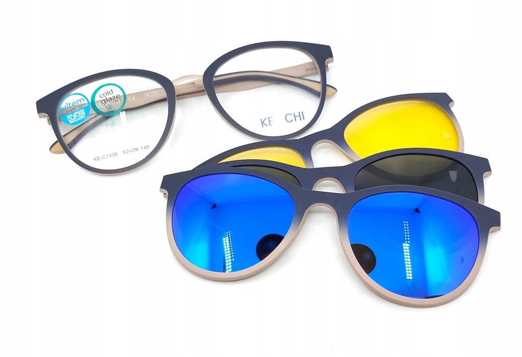 Kenchi KE-C 2436 C2 OPRAWKI z 3 nakładkami CLIP-ON - 11408370566 ...