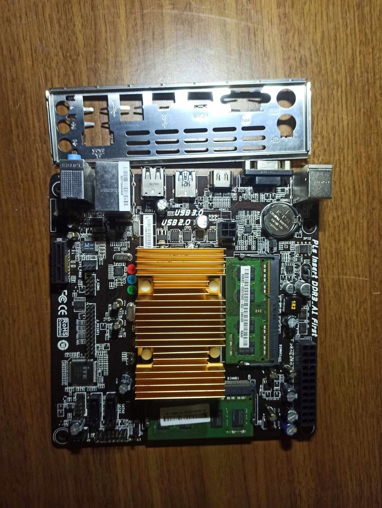 płyta główna biostar J1900NH2+ celeron + 8 Gb Ram - 14208793285 - oficjalne archiwum Allegro