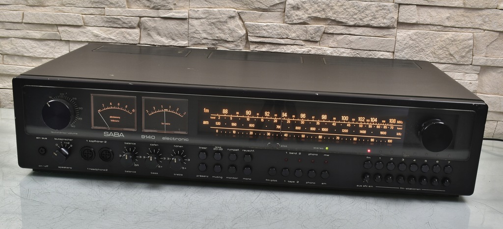SABA 9140 Uszkodzony amplituner FM stereo vintage - 12675187321 ...