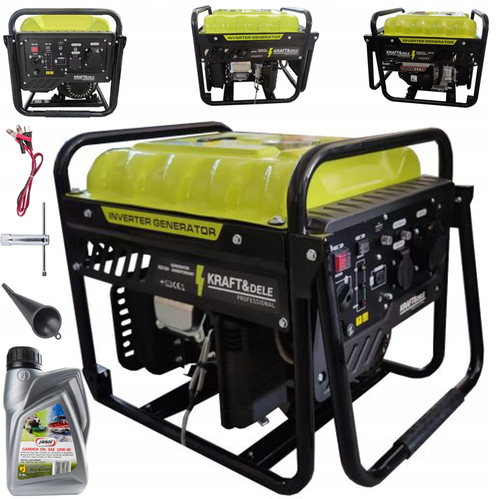 AGREGAT PRĄDOTWÓRCZY INWERTOROWY GENERATOR 6000W - 12669033532 ...