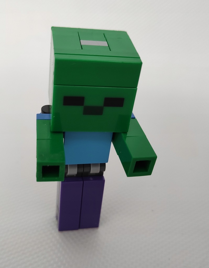 Lego Minecraft 21157 BigFig - Świnka i mały zombie - 12153833799 ...