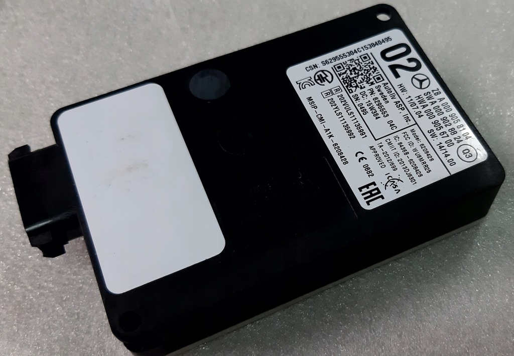 W218 W166 W212 W205 RADAR SENSOR A0009058104 - 8165993764 - oficjalne ...