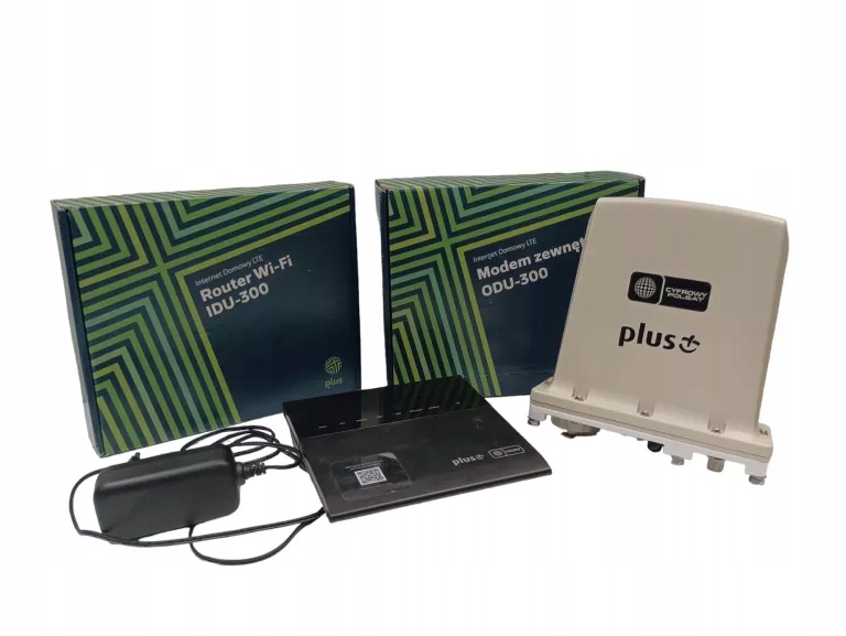 ZESTAW INTERNETOWY MODEM ZEW. + ROUTER ODU-IDU 300 - 14520497603 ...
