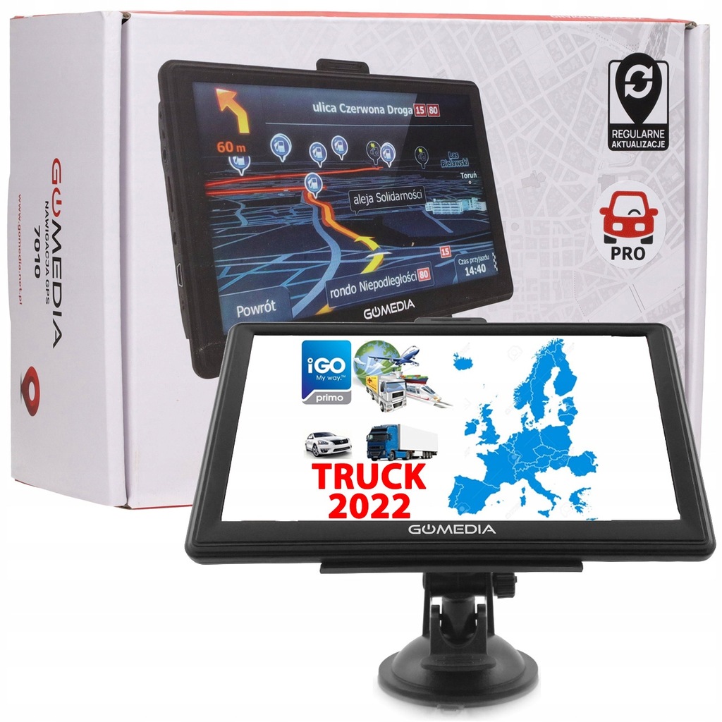 NAWIGACJA GPS 7 CIĘŻARÓWKA iGO Primo TRUCK TIR BZ1 - 12615032484 - oficjalne archiwum Allegro