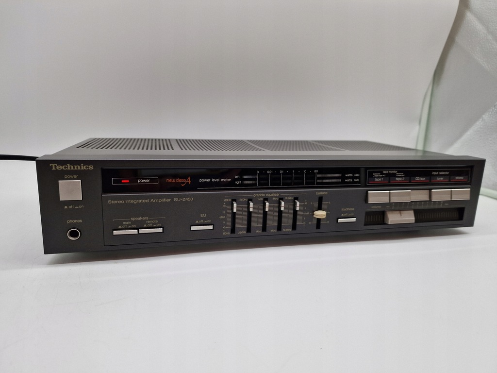 Technics SU-Z450 Wzmacniacz stereo z korektorem ! - 12619686831 - oficjalne archiwum Allegro