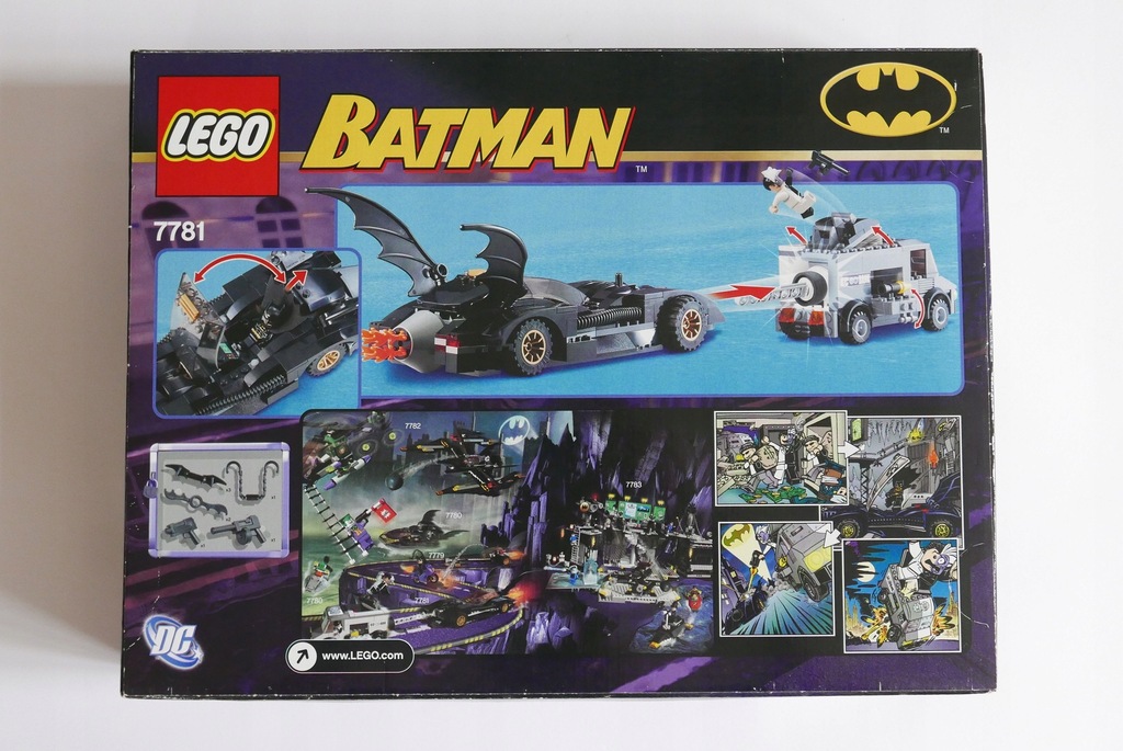 LEGO Batman I 7781 The Batmobile:Two-Face's Escape - 7847511989 ...