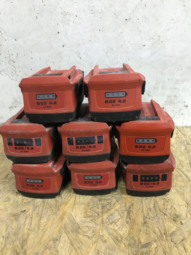 Akumulator bateria Hilti B22 5.2 22V 2019r - 11837833493 - oficjalne archiwum Allegro