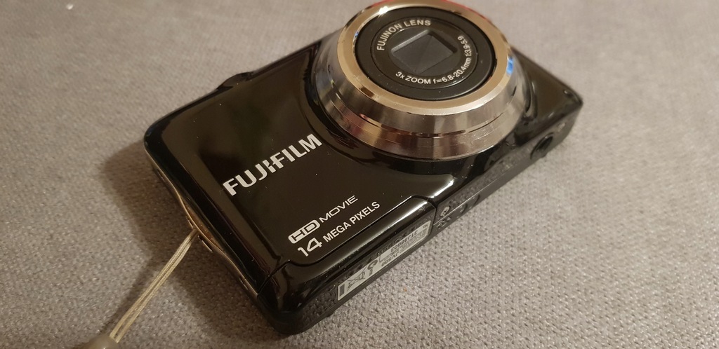 Aparat cyfrowy Fujifilm Finepix JV500 Czarny - 11994636975 - oficjalne archiwum Allegro