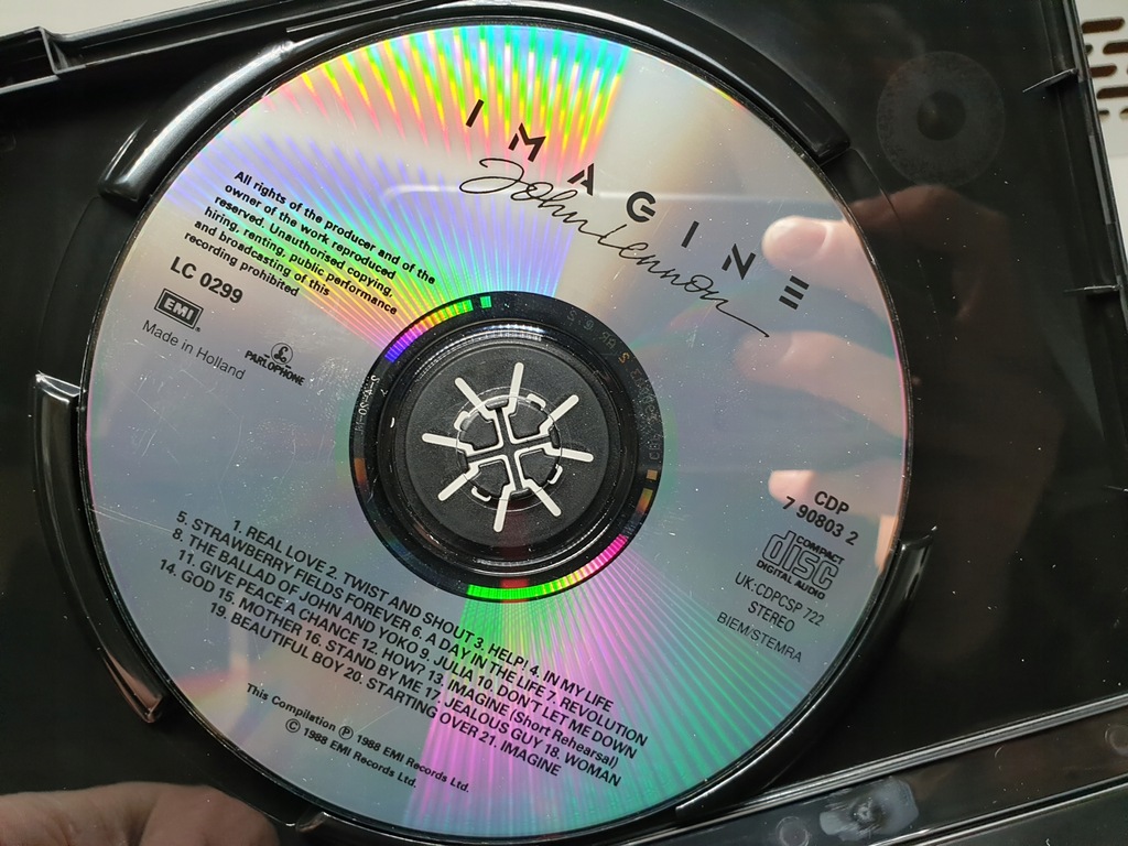 Płyta John Lennon Imagine CD / P884 - 13011604034 - oficjalne archiwum ...