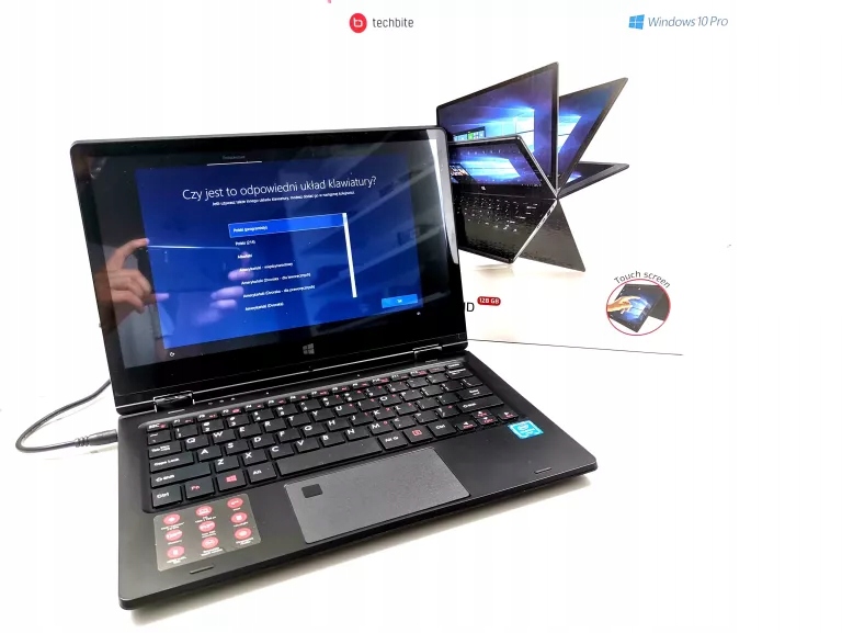 LAPTOP TECHBITE ARC 11.6 4/128GB DOTYKOWY EKRAN - 12537536856 ...
