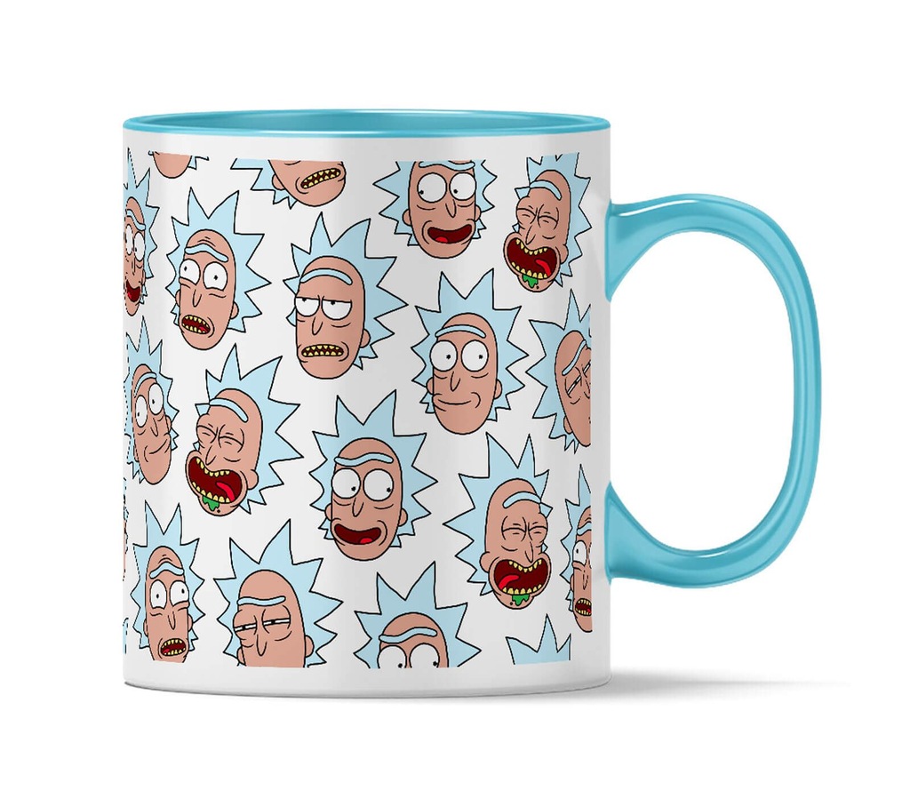 Kubek Rick and Morty Blue Rick 330 z wypełnieniem - 13420968579 ...
