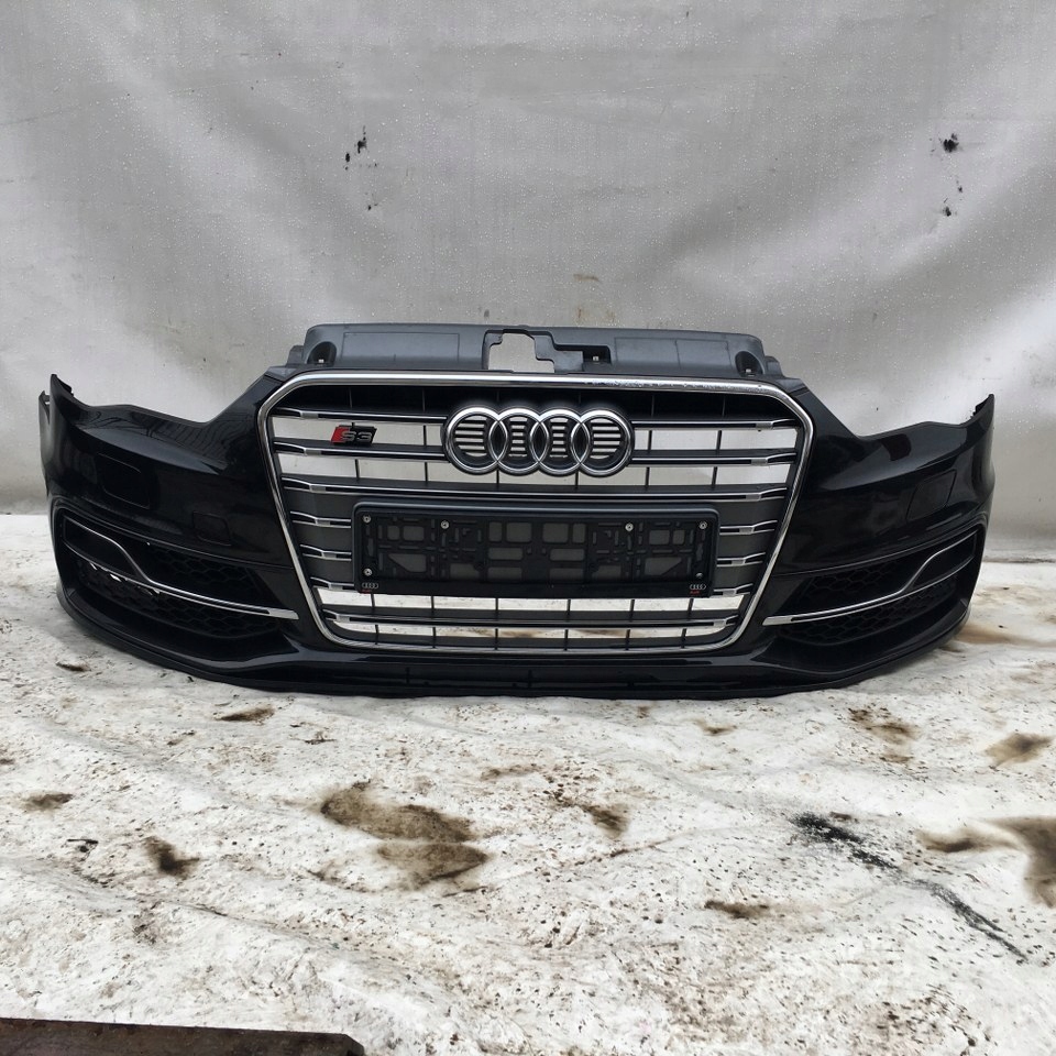Zderzak przód kompletny LY9T AUDI A3 S3 8V 14r - 12204803220 - oficjalne archiwum Allegro