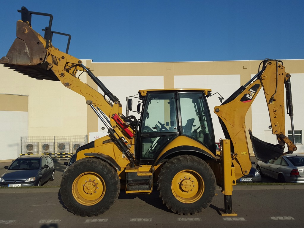 CAT 444 F 2013r 432 444F NOWE OPONY Caterpillar - 7728263172 ...