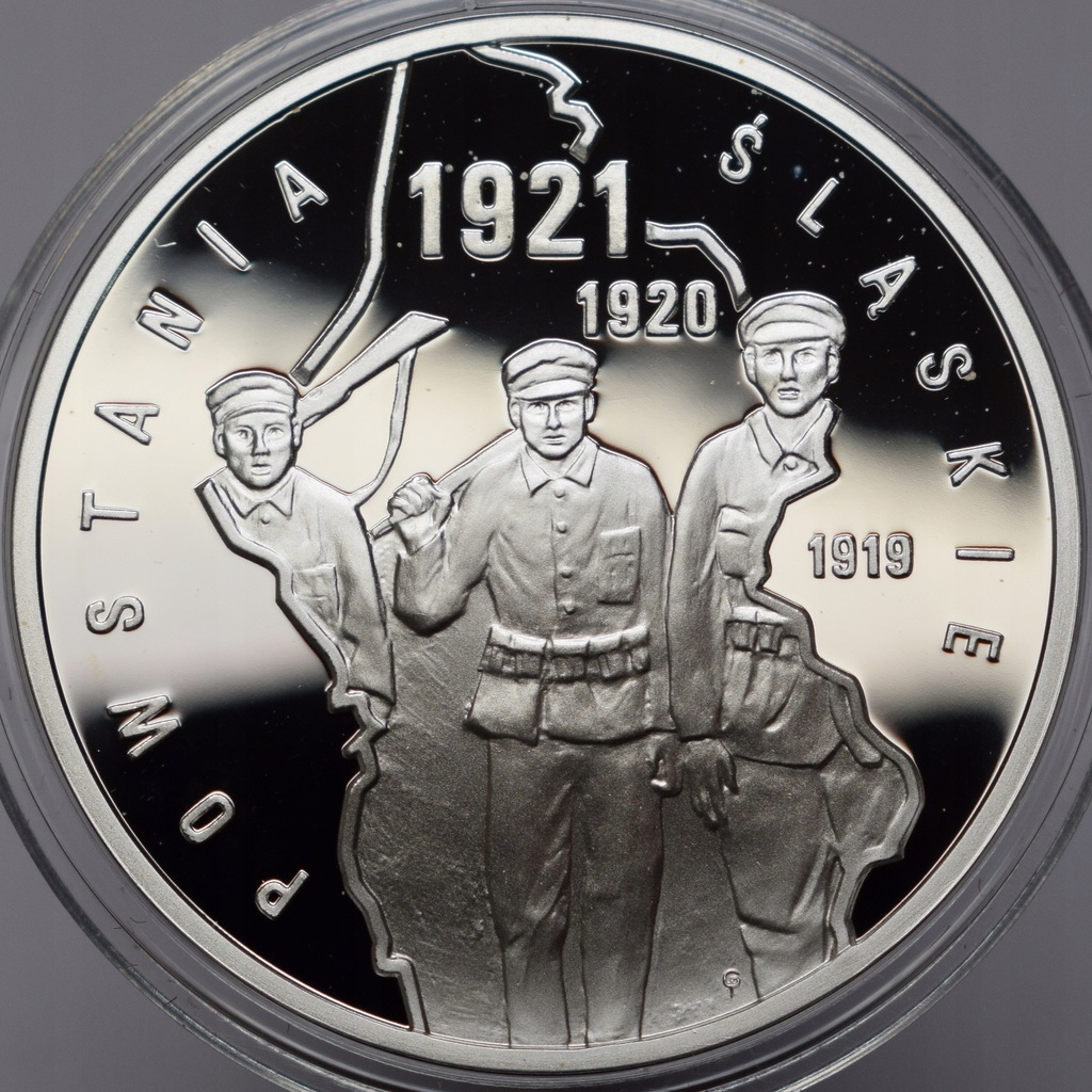 2011 III RP Powstania Śląskie 1919-1920-1921 - 10 złotych - 15123937692 - oficjalne archiwum Allegro