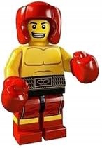 LEGO Figurka Minifigures Seria 5 - Boxer , Bokser- col077 - 15353559461 ...