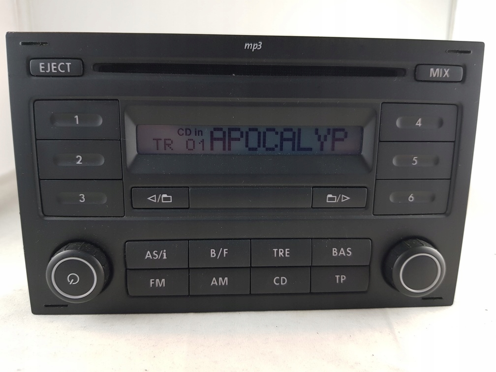 Radio Rcd200 cd mp3 vw polo IV t5 fox golf KOD - 11839680820 - oficjalne archiwum Allegro