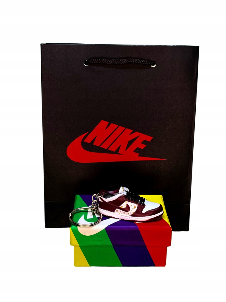Brelok 3D Nike Dunk Low Supreme Bordeaux (Zestaw) - 12898688775 ...