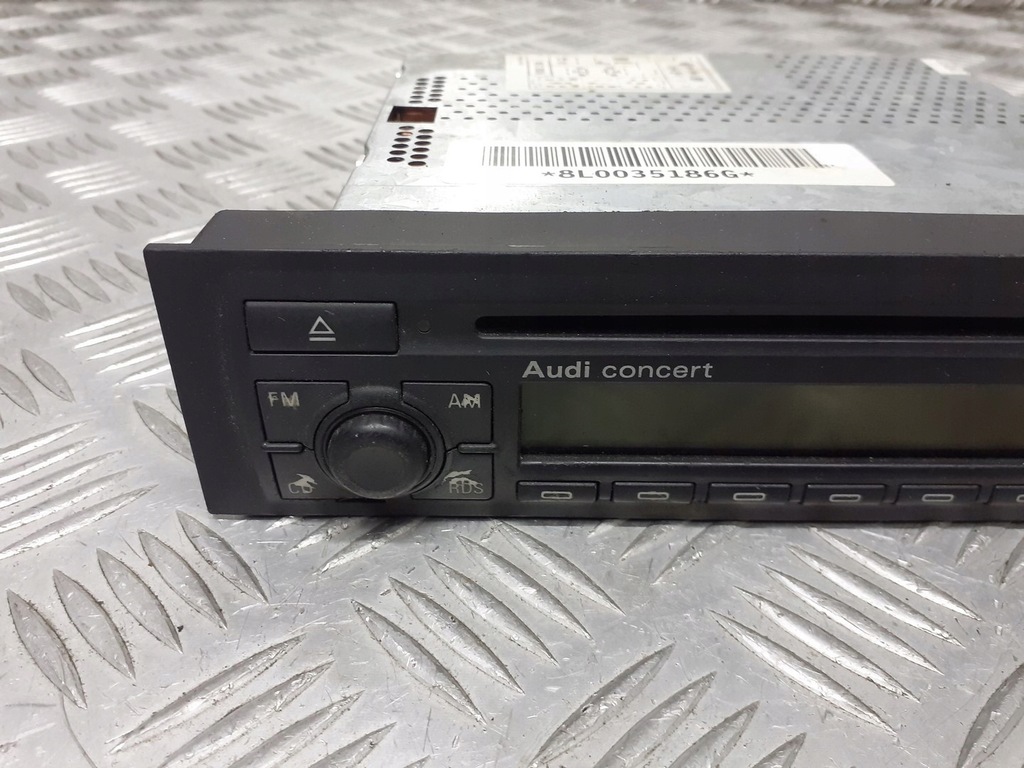 RADIO CD AUDI CONCERT AUDI A3 8L - 12838691761 - oficjalne archiwum Allegro