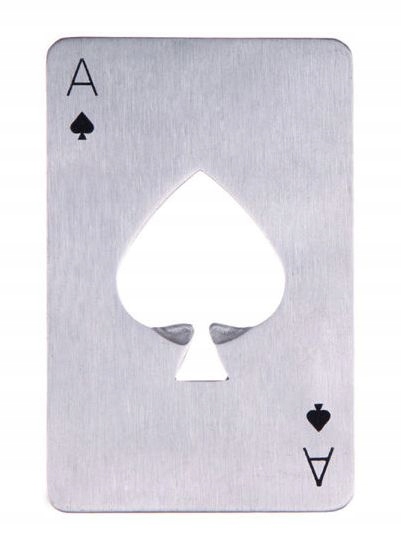 OTWIERACZ PIWA BUTELEK KARTA AS PIK KARCIANY - 7846565943 - oficjalne ...