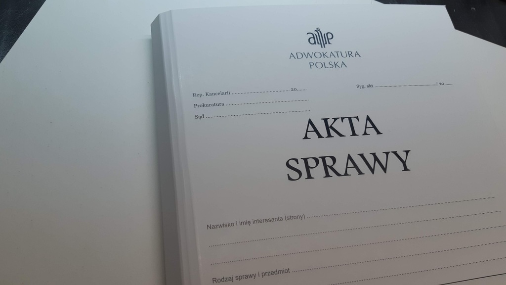 Teczki tekturowe -AKTA SPRAWY - 70szt. - 11639933828 - oficjalne ...