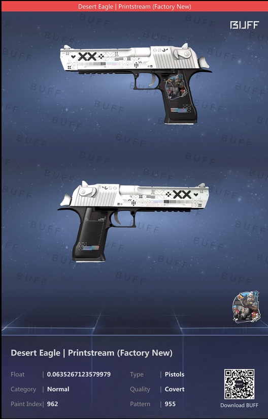 Desert Eagle Printstream FN cs:go skiny CSGO skin - 12556756966 ...