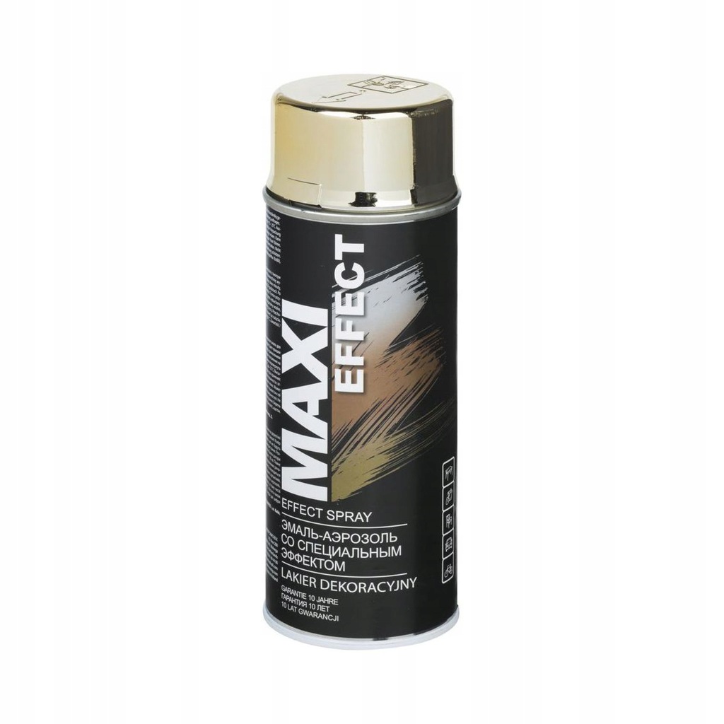 Spray MAXI COLOR 0.4 l Chrom złoty DUPLI COLOR - 11391583022 ...