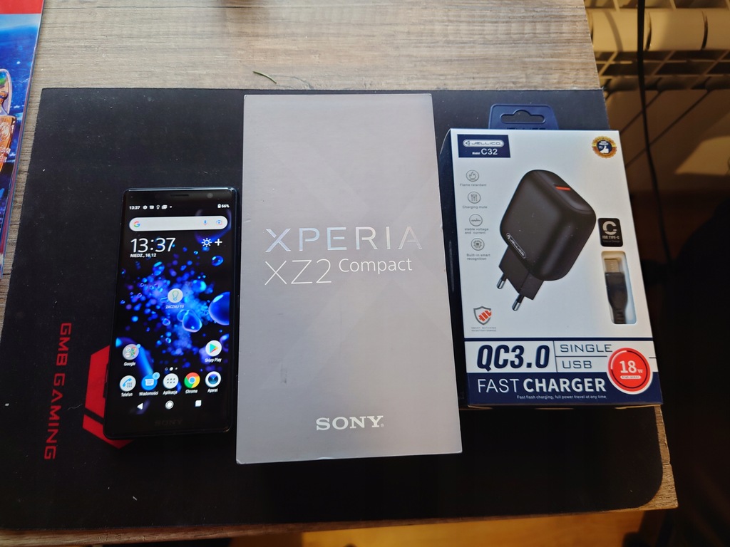Smartfon Sony XPERIA XZ2 Compact 4 GB / 64 GB - 13035731316 - oficjalne archiwum Allegro