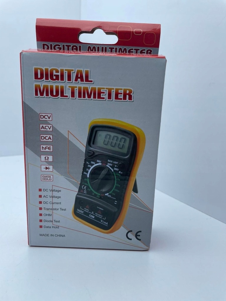 multimetr cyfrowy uniwersalny miernik Digital - 12682984846 - oficjalne archiwum Allegro