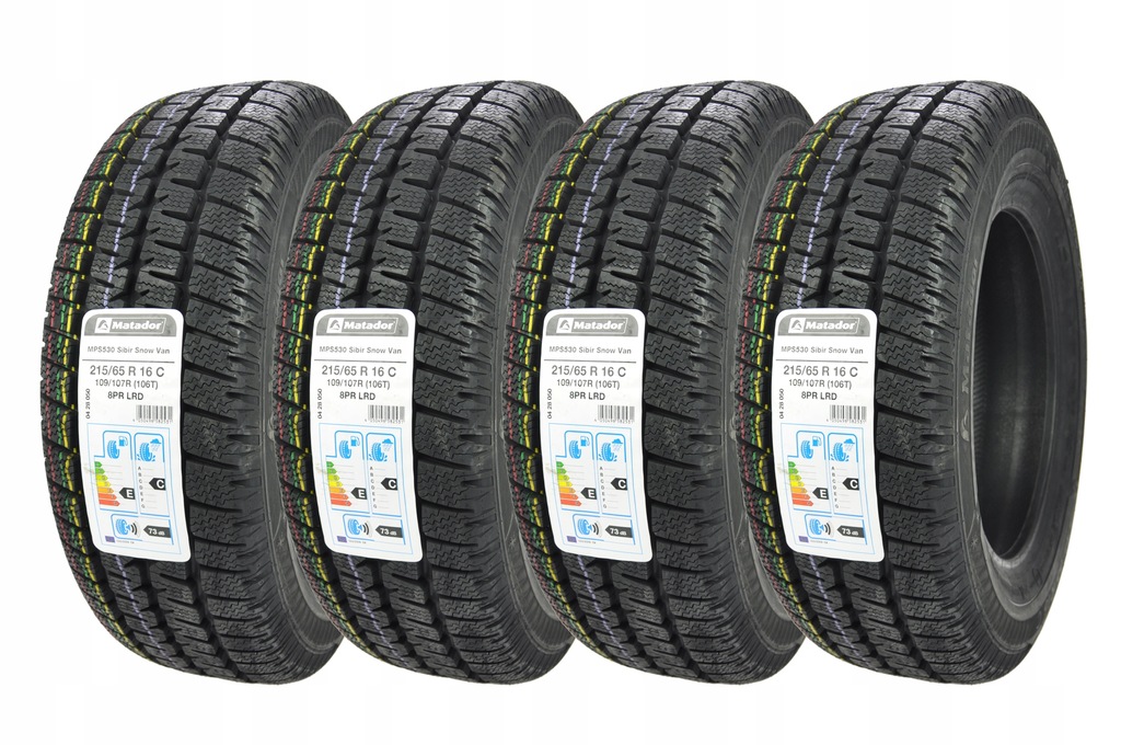 4 x 215/65R16C 109/107R Sibir Snow Matador ZIMA - 7636618093 ...
