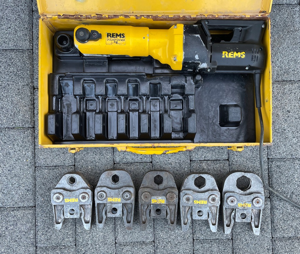 Zaciskarka prasa do rur Rems Power Press SE STAL - 11120164927 ...