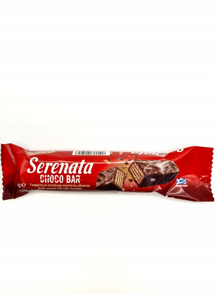 Wafelek czekoladowy SERENATA CHOCO BAR 53g GRECKI KLASYK batonik z ...