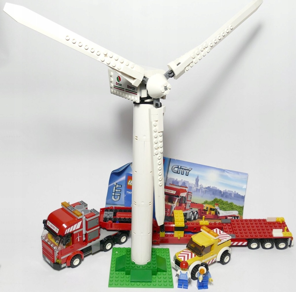 LEGO 7747 NACZEPA DO PRZEWOZU ELEKTROWNI WIATROWEJ - 13130000320 ...