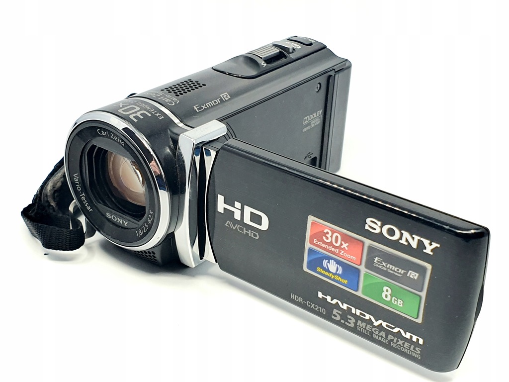 KAMERA CYFROWA SONY HDR-CX210E FULL HD (PG) - 13505665480 - oficjalne archiwum Allegro