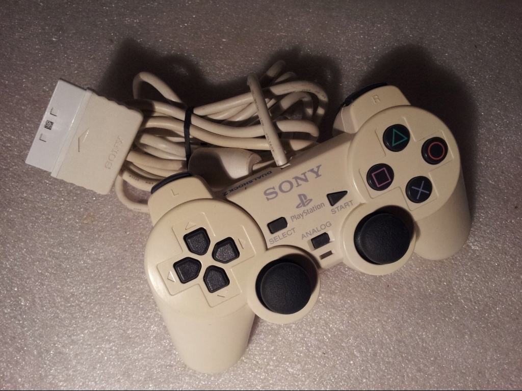 Oryginalny pad Playstation 2 PS2 - biały - unikat! - 13000117950 ...