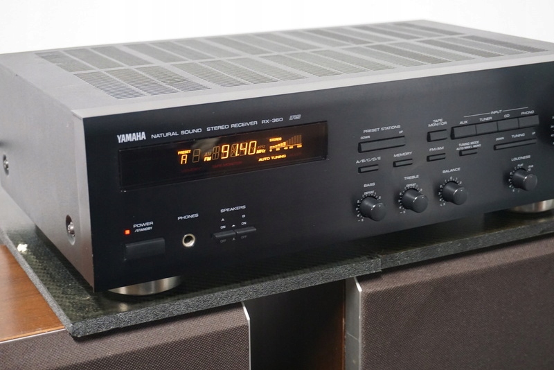 YAMAHA RX-360 RS ! Wyjątkowy amplituner STEREO ! - 8565336844 ...