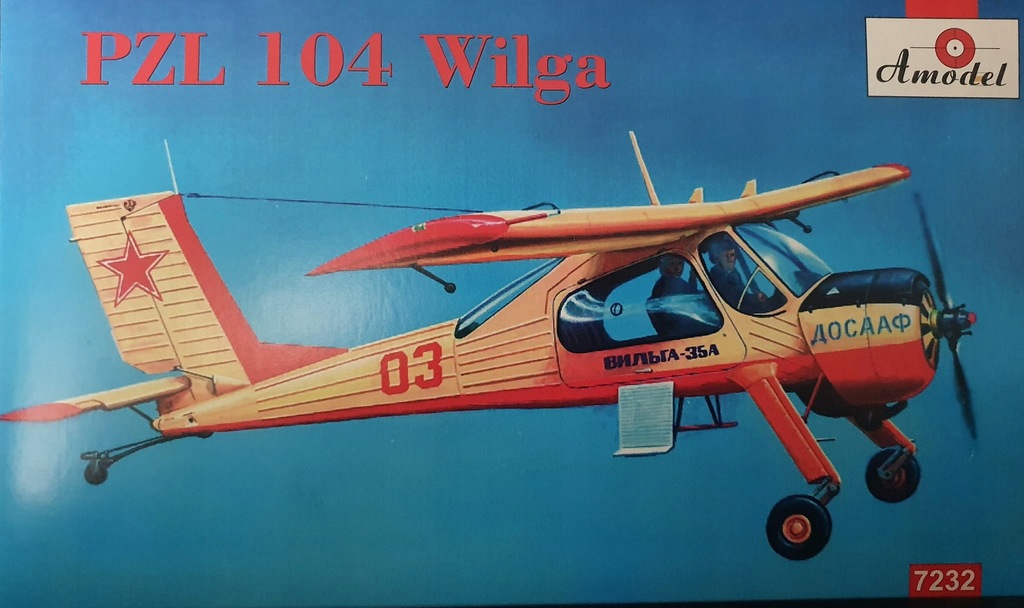 Model samolotu PZL-104 Wilga - 1/72 Amodel - 13184147589 - oficjalne ...