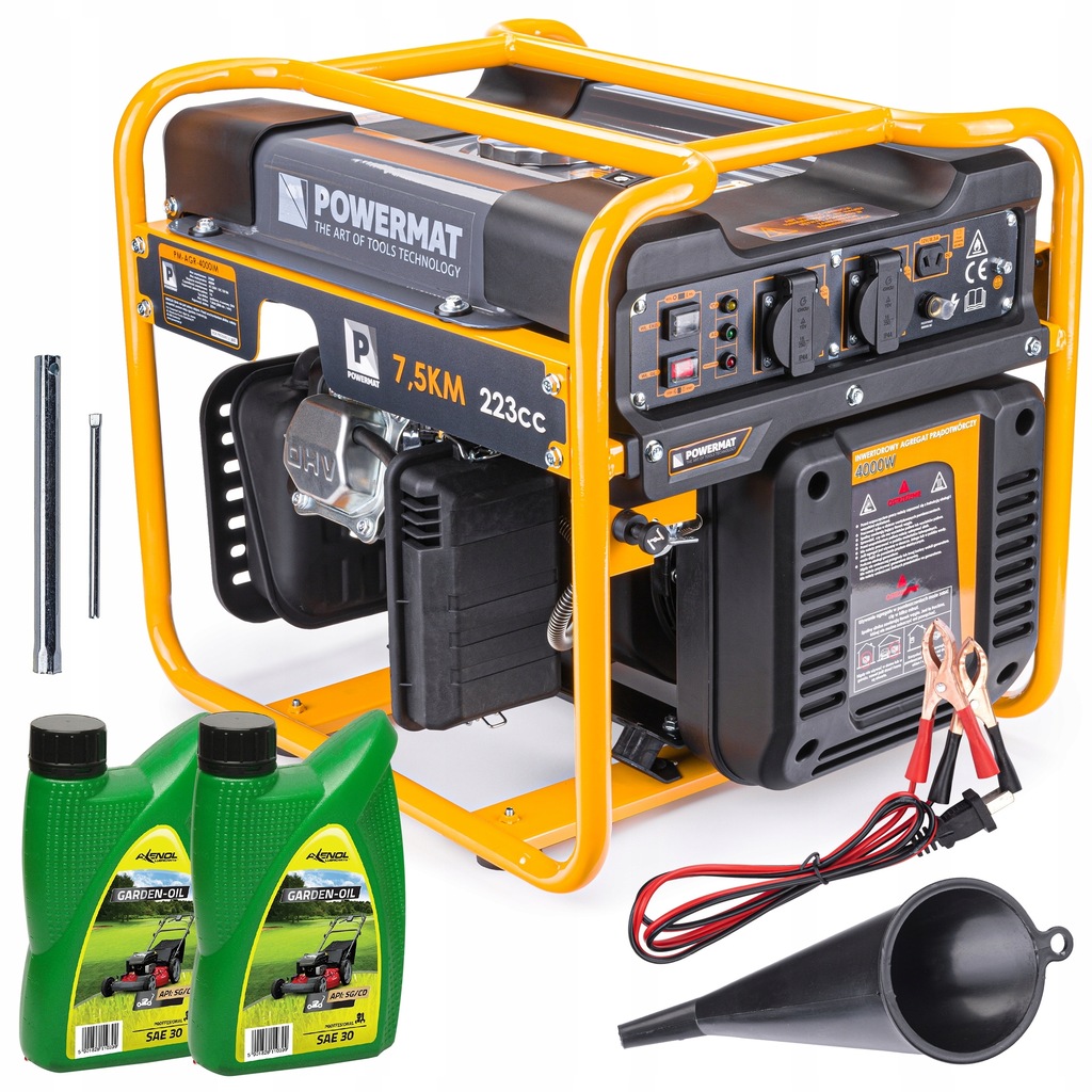 AGREGAT PRĄDOTWÓRCZY GENERATOR PRĄDU INWERTOROWY - 12706132164 - oficjalne archiwum Allegro