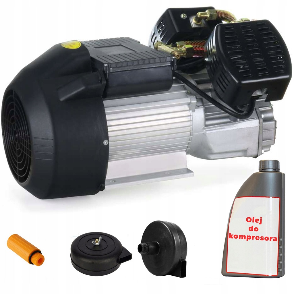 Silnik elektryczny z pompą kompresora 50L 100L 1F - 14697433615 ...