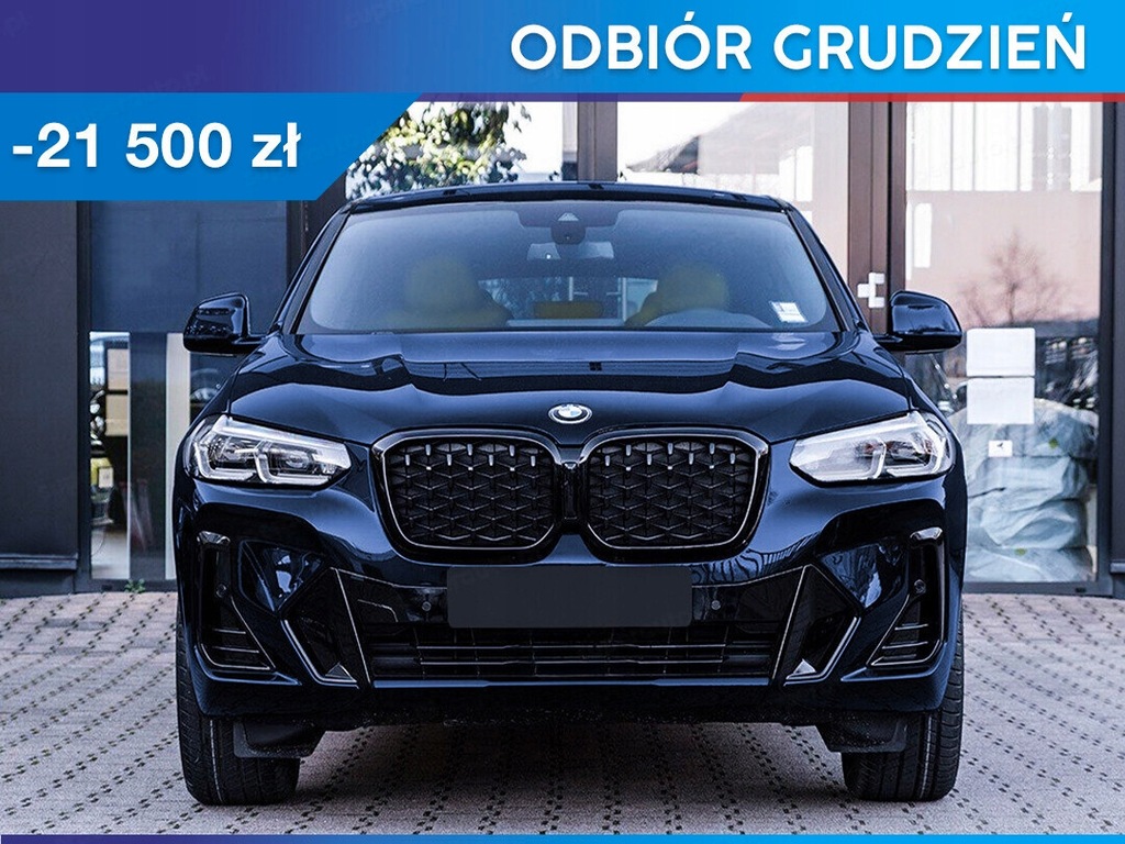 BMW X4 Pakiet sportowy M + Reflektory M Shadowline + Oświetlenie ...