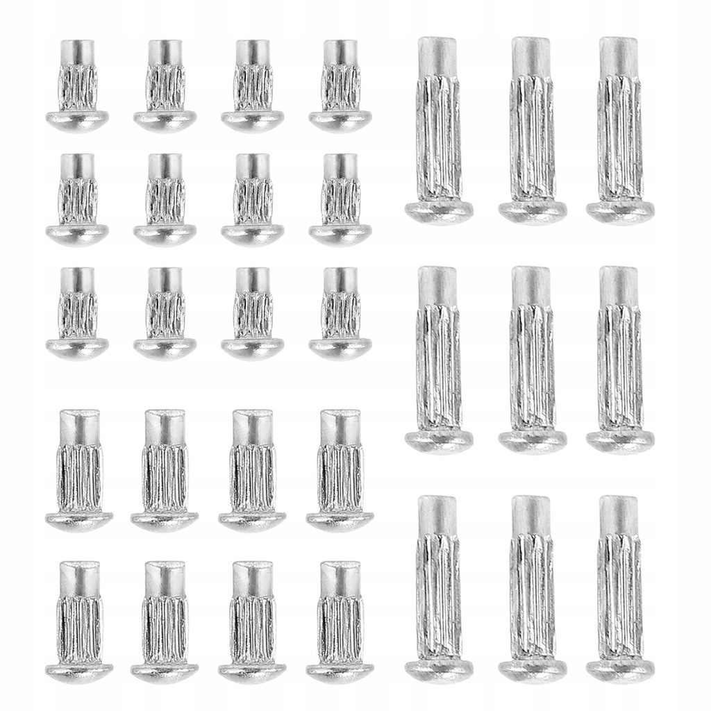 Solid Rivet Brass Fasteners Fixed Rivets 1500 Pcs - 13343557422 ...