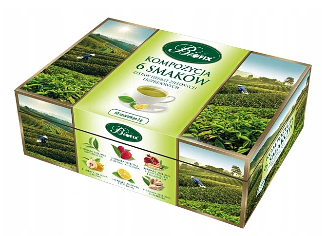 BioFix Herbata Zestaw Kompozycja OWOCOWA 60szt HIT - 11391433547 ...
