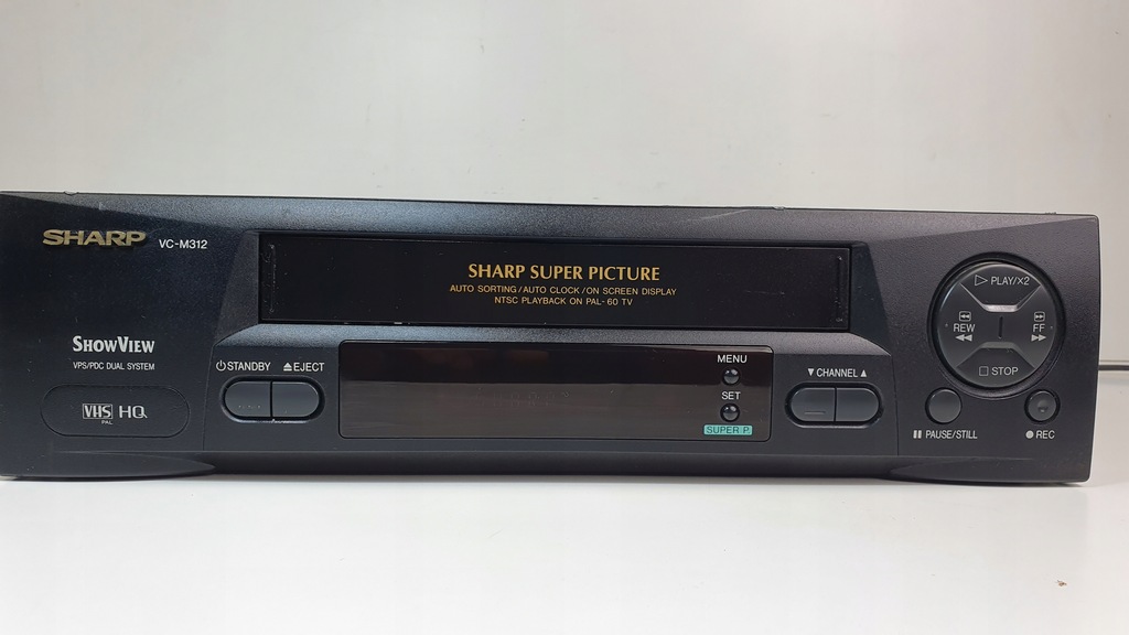 Sharp VC 312 Video magnetowid VHS - 11583857456 - oficjalne archiwum Allegro